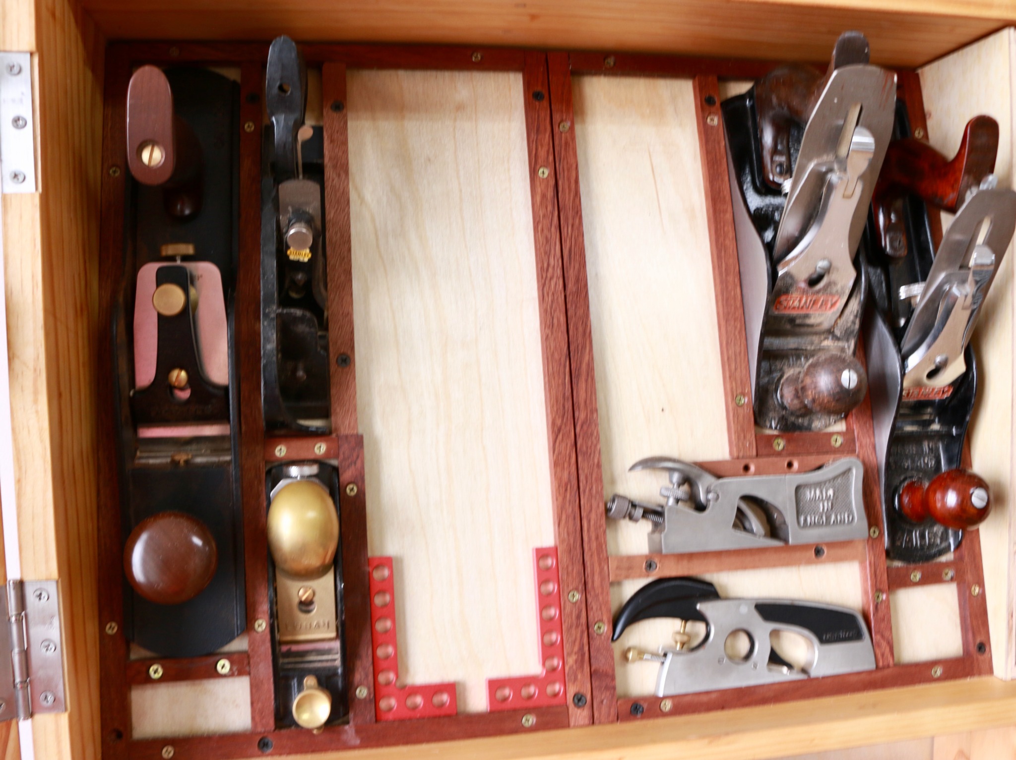 My Amazing Woodworking Hand Tools Cabinet - Etto Woodworking